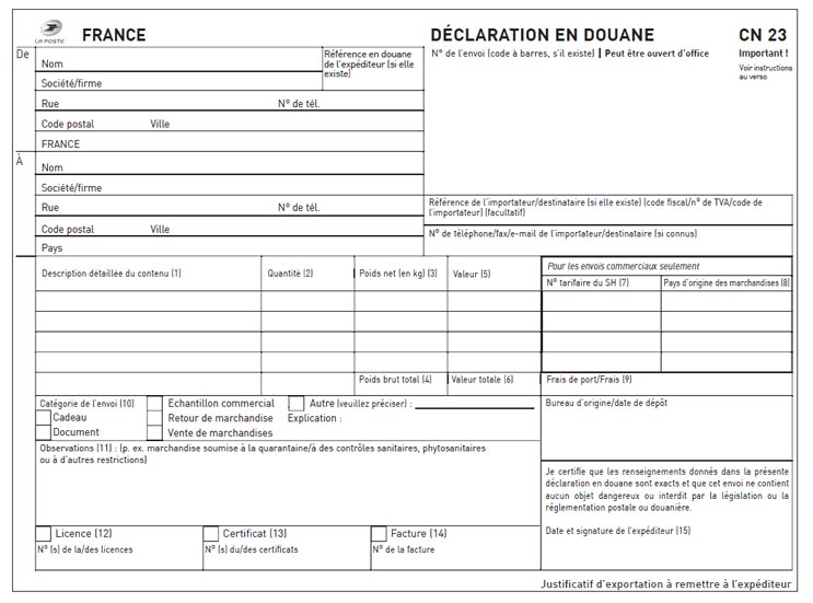 Les formalités douanières à respecter pour expédier ses créations vers ...