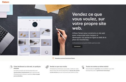 Pattern par Etsy : la solution idéale pour créer votre site e-commerce